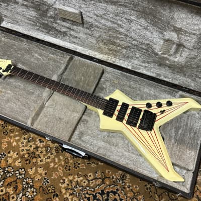 Westone Dynasty w/ original case 1985 - Red Pinstripe MIJ | Reverb
