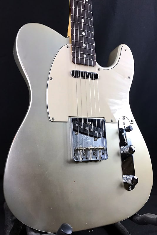 Custom/Hybrid Telecaster, Light-Relic, Inca Silver | Reverb