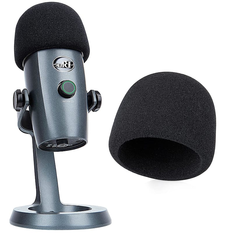 Yeti Nano Microphone Foam Windscreen - Mic Wind Cover Pop | Reverb