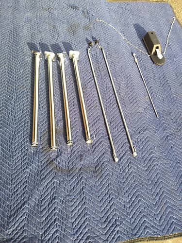 Yamaha Cp70, Cp80 Legs, Brackets, Pedal And Chains | Reverb