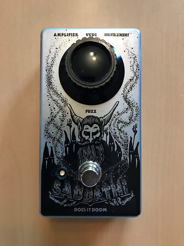 Does It Doom - Sabbathi Pedal 2019-2022 - Silver and Black | Reverb