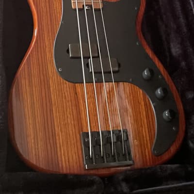 Schecter Exotic P-4 Four String Bass with HSC | Reverb