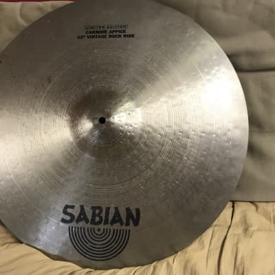 Sabian Signature Carmine Appice Vintage ride cymbal 22" RARE | Reverb