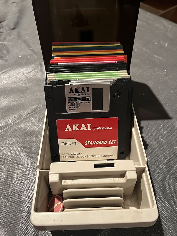Floppy disks for Akai MPC 2000 | Reverb