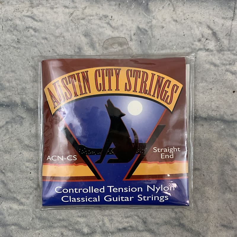 Austin City Strings ACN-CS Straight End Nylon Classical | Reverb