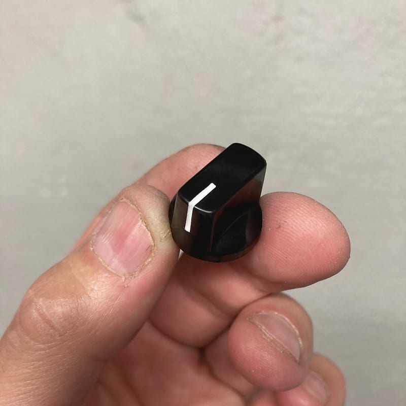 Black knob - Guitar Pedal etc - Davies 1510 Clone | Reverb
