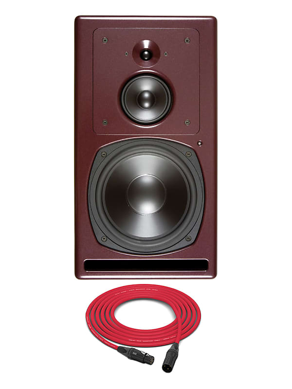 PSI Audio A25-M | High-Powered 3-Way Studio Monitor | Single | Reverb