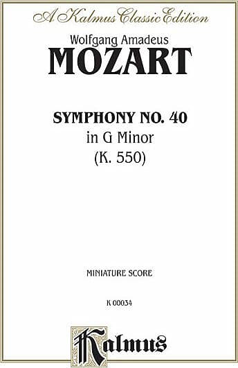 Symphony No. 40 in G Minor, K. 550 | Reverb