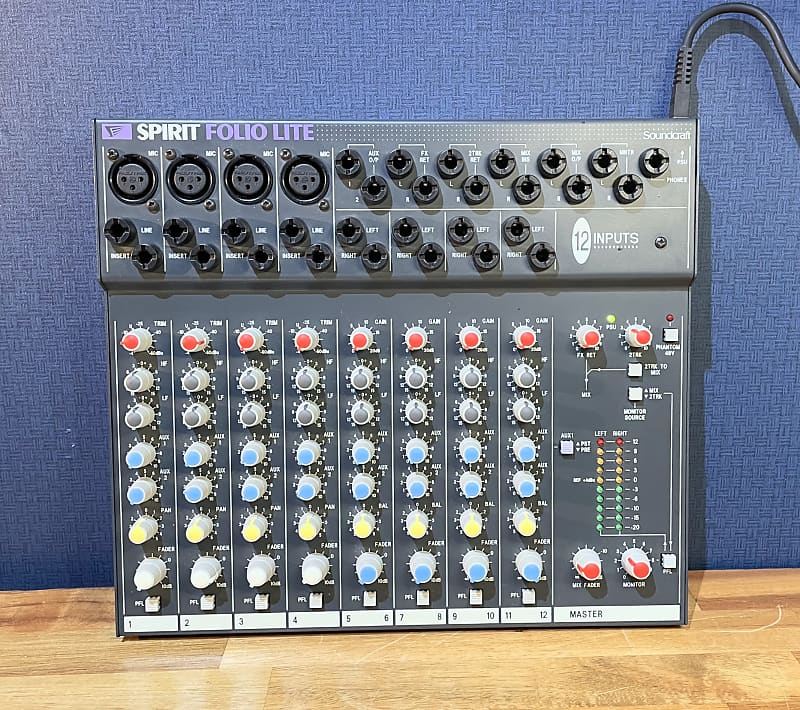 [Excellent] Soundcraft Spirit Folio Lite Audio Mixer | Reverb