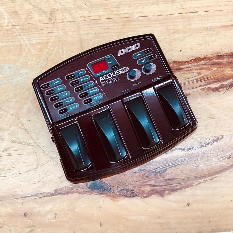 DOD Acoustec Guitar Preamp Multi-FX Processor | Reverb