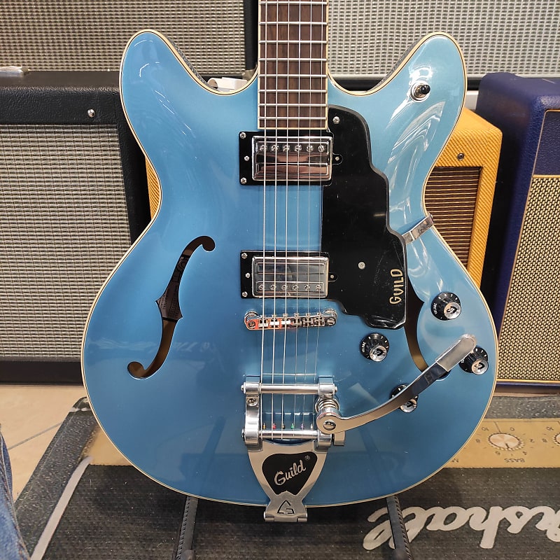 Guild Starfire I DC Pelham Blue | Reverb