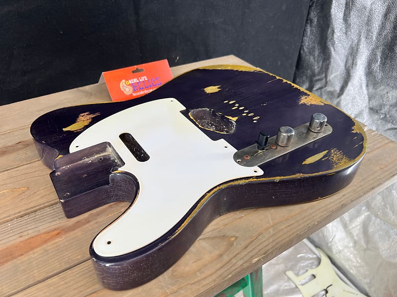 Real Life Relics Custom Class Tele® Body Left Hand Aged Deep | Reverb