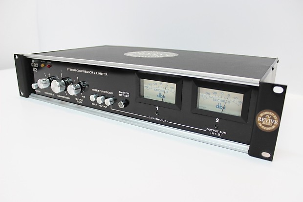 Revive Audio MODIFIED dbx 162 Stereo Compressor, Re-Capped & | Reverb