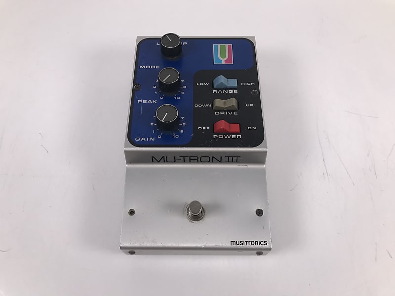 Vintage Mu-Tron III Envelope Filter Auto Wah Effects Pedal | Reverb