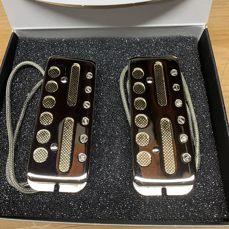 Lollar Gold Foil Pickup Set with Soapbar Mounting Rings | Reverb