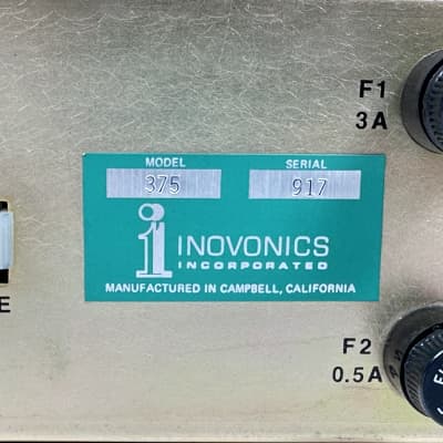 Inovonics Model 375 Tape Machine Electronics | Reverb