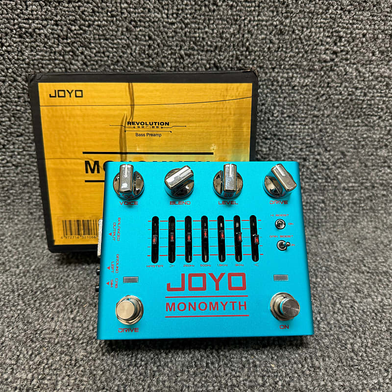 Joyo Monomyth Bass Distortion EQ DI Preamp | Reverb