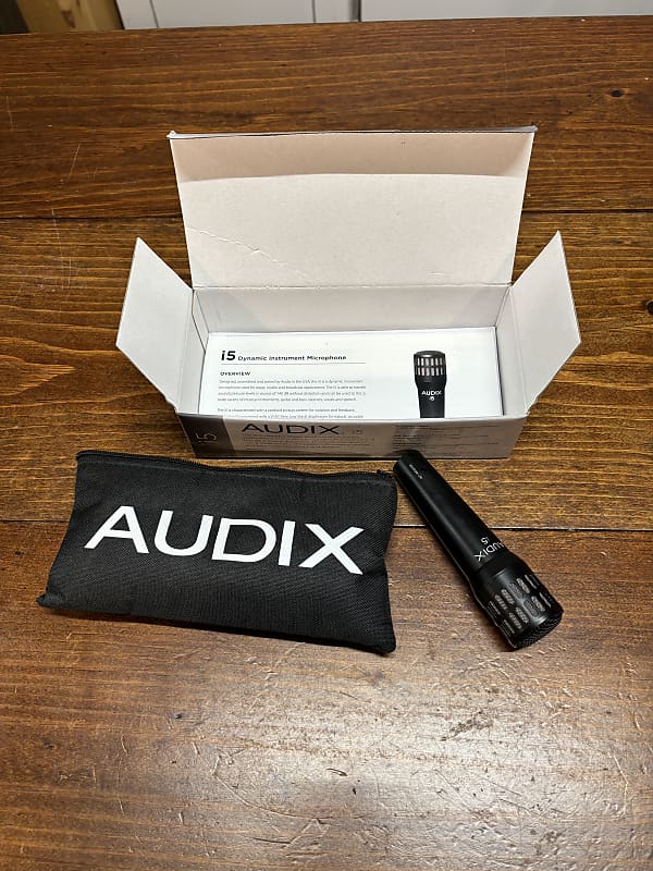 Audix i5 Cardioid Dynamic Instrument Microphone 2022 - MINT | Reverb
