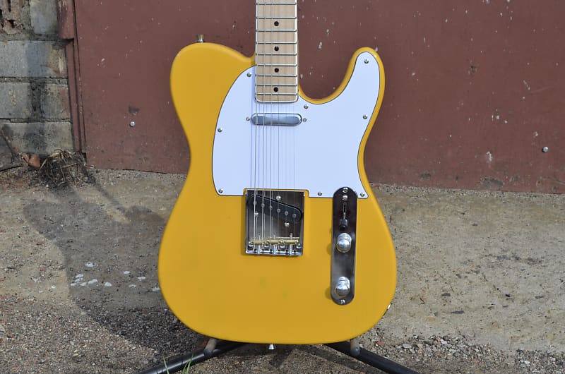 Ns Guitars Light relic Telecaster 2019 yellow | Reverb