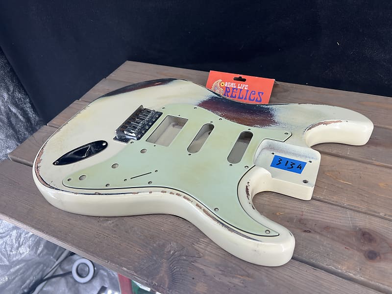 Real Life Relics Custom Class Strat® Stratocaster® Body | Reverb UK