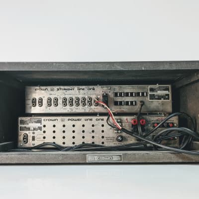 Crown Power Line One Straight Line One SL-1 Power and Preamp | Reverb