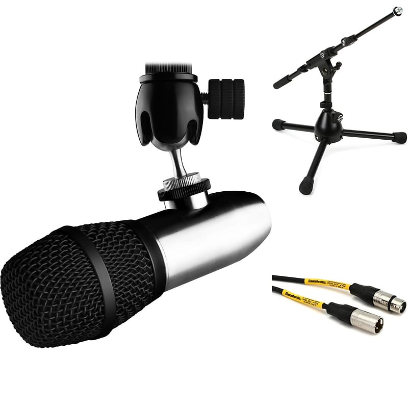 Earthworks DM6 SeisMic Kick Drum Microphone with Stand | Reverb