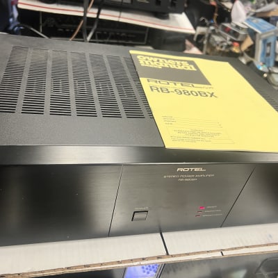 Rotel RB-980BX 1998 - 2 Channel Stereo Power Amplifier 2 | Reverb