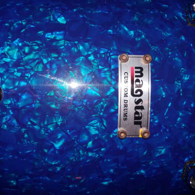 Magstar Custom Early 2000s - Blue peacock Pearl | Reverb