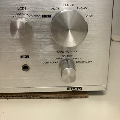 Optonica SM-4545 & ST-3535 1979 Brushed Silver aluminum | Reverb