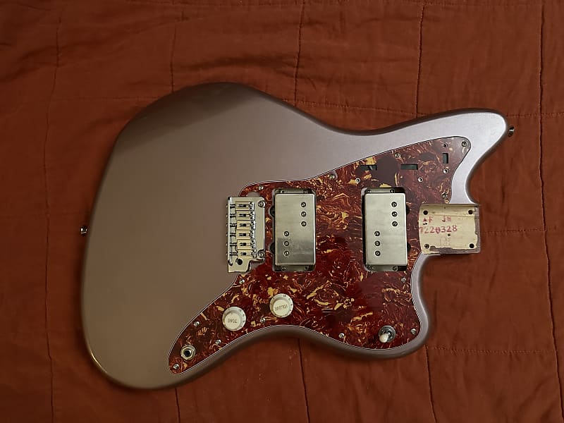 Loaded Squier Jazzmaster Body - Burgundy Mist | Reverb