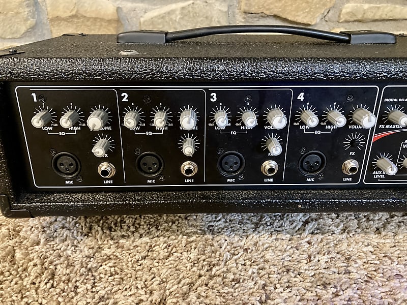 Harbinger HA 60 Powered Mixer PA Amplifier | Reverb