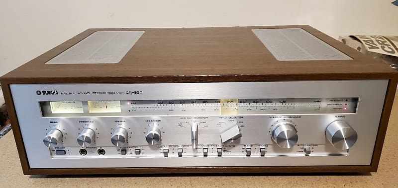 Vintage Stereo Receiver Yamaha CR 820 | Reverb