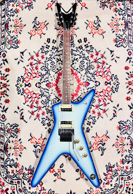 2018 Dean ML 79 Floyd - Blue Burst | Reverb