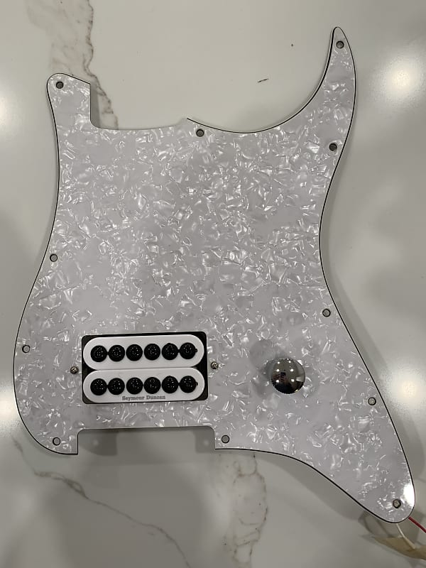 Genuine Seymour Duncan Invader Humbucker Loaded Pickguard Tom | Reverb