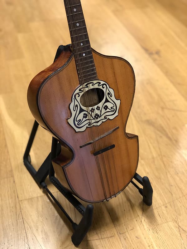 Unbranded Mandolinetto, Shield Shaped with Stained Back | Reverb