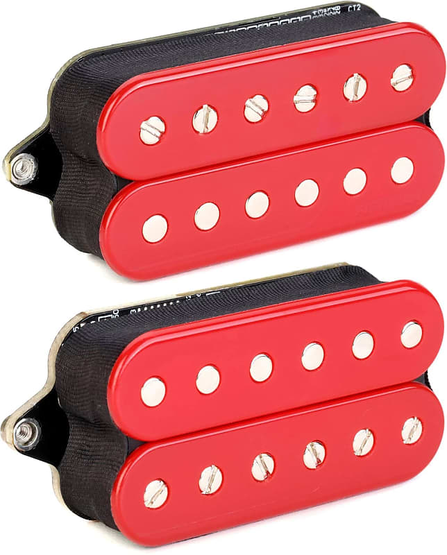 Fishman- Fluence Classic Humbucker Pickup Set - Open Core Red | Reverb