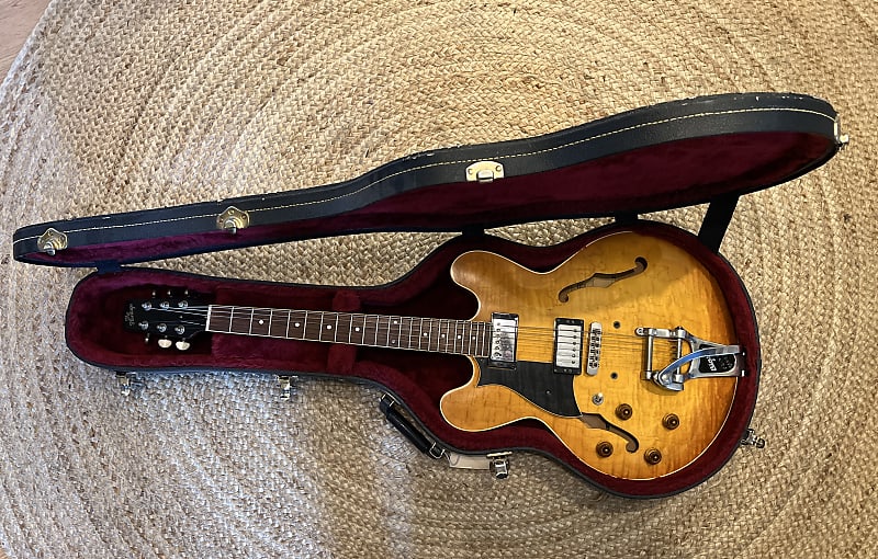 Heritage H-535 Lefty archtop semi-hollow left handed bigsby | Reverb