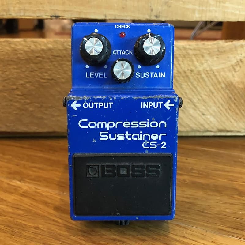 Vintage Boss CS-2 Compression Sustainer SEPT 1985 | Reverb