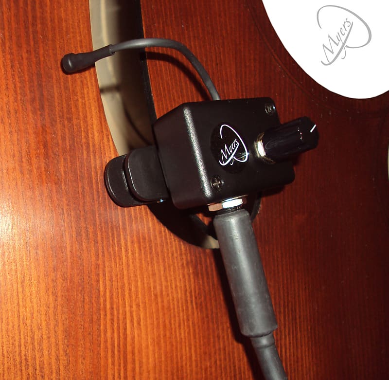 UPRIGHT BASS MICROPHONE with 6" FLEXIBLE MICRO-GOOSE NECK by | Reverb