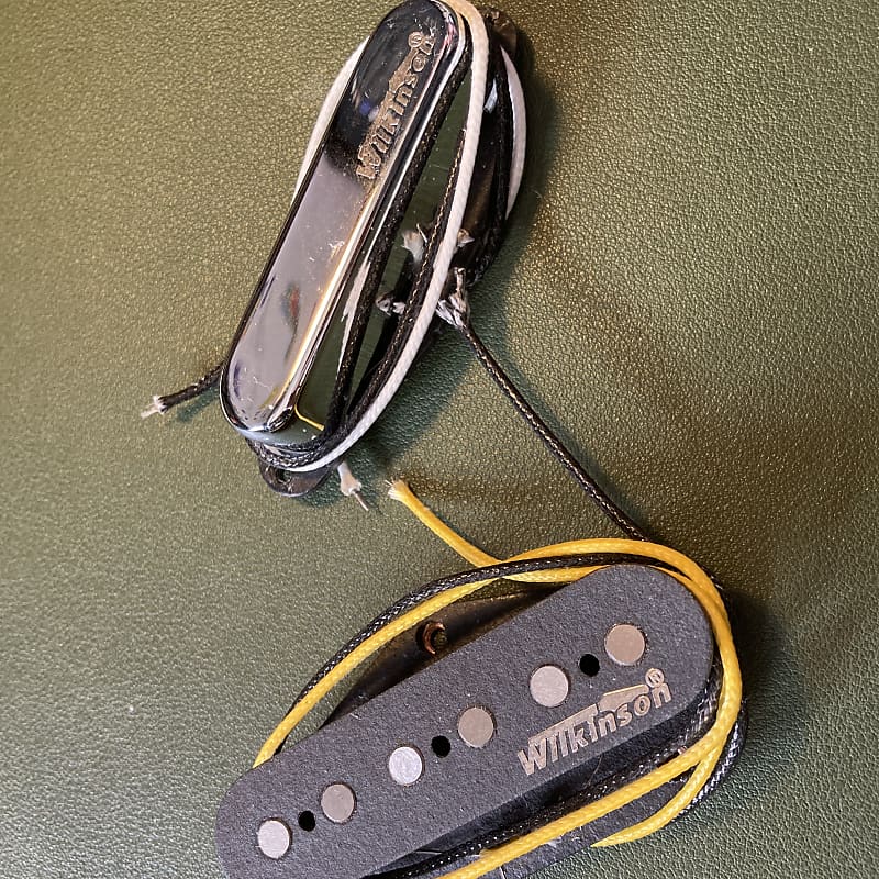 Wilkinson Telecaster pickups 2018 - Black and chrome | Reverb UK