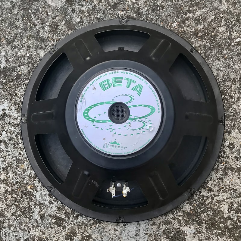 Eminence Beta-15A - Bass Guitar speaker 8 ohms 300 watts | Reverb UK