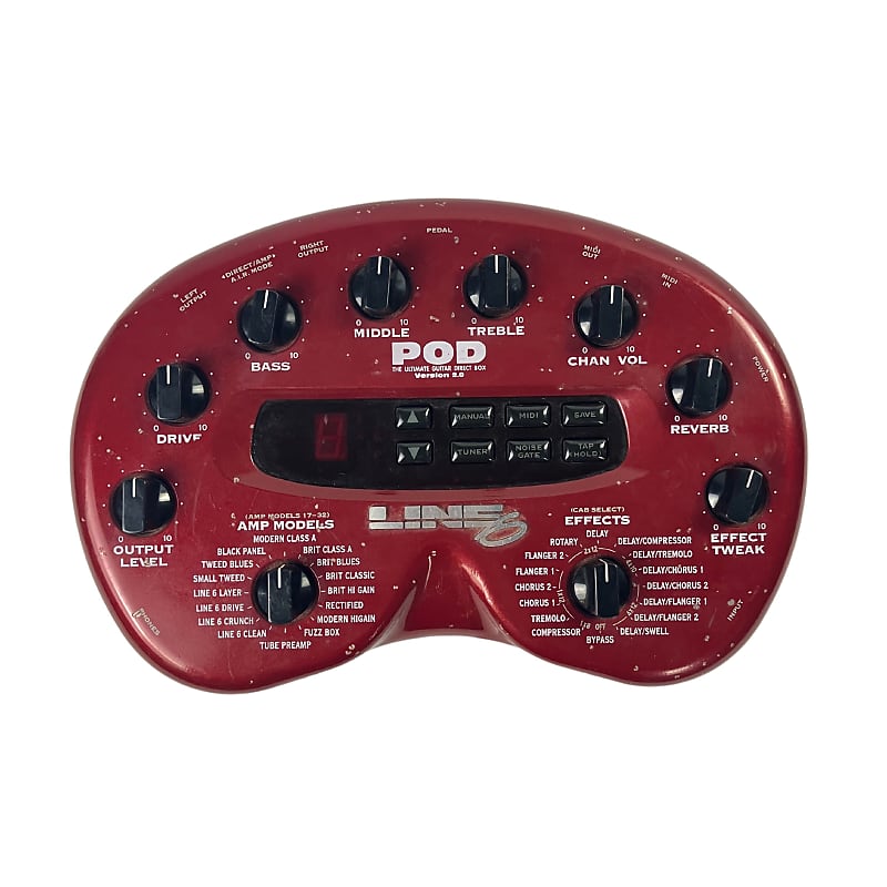 Line 6 Pod 2.0 Multi FX Pedal (Used) | Reverb