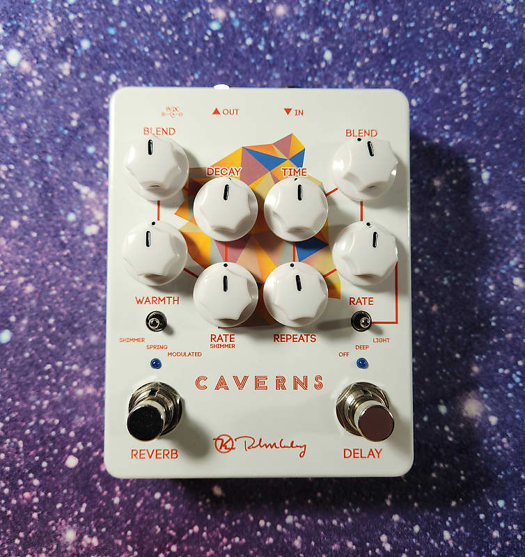 Keeley Caverns Reverb / Delay V2 2017 - Present - White | Reverb