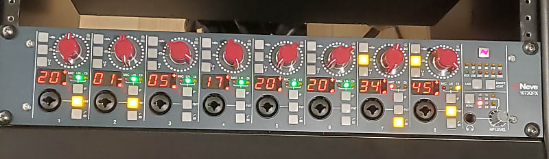 AMS Neve 1073OPX 8-channel Microphone Preamp | Reverb