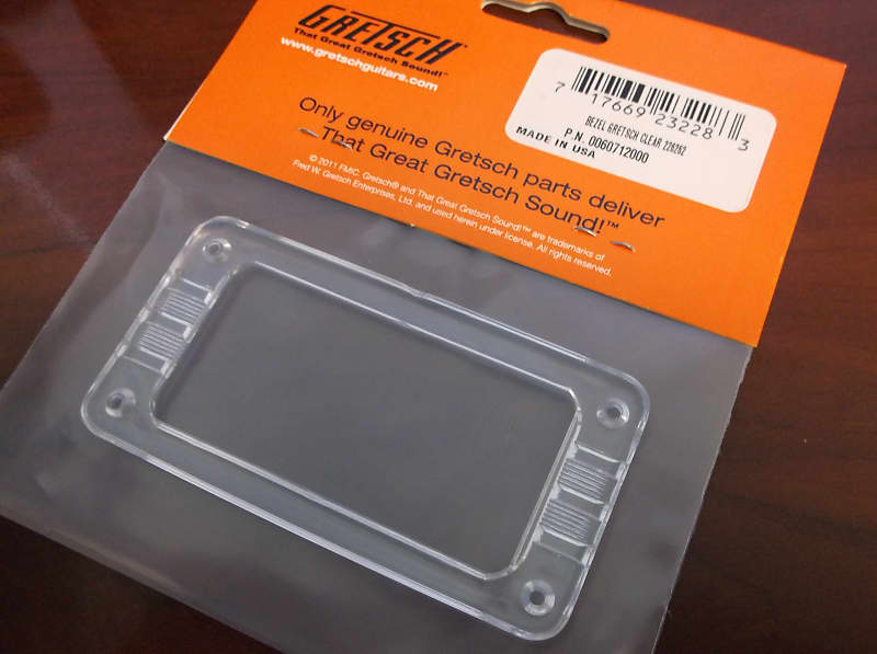 Genuine Gretsch Pickup Ring, Bezel (2) - CLEAR, 006-0712-000 | Reverb