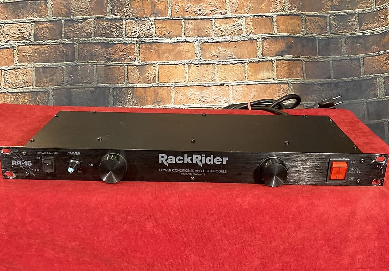 Furman Rack Rider RR-15 Power Conditioner and Light Module | Reverb
