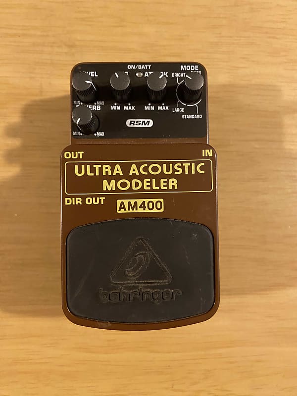 Behringer AM100 Acoustic Modeler 2000s - Brown | Reverb