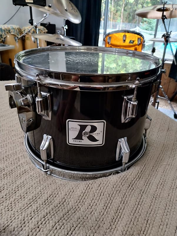 Rogers Big R 1970's-early80's - Black cortex | Reverb