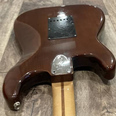 1977-1978 Fender USA Stratocaster Mocha Brown 3 | Reverb Australia