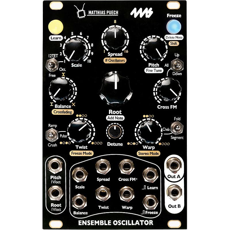 4ms - Ensemble Oscillator BLACK [Eurorack Modular] | Reverb Canada